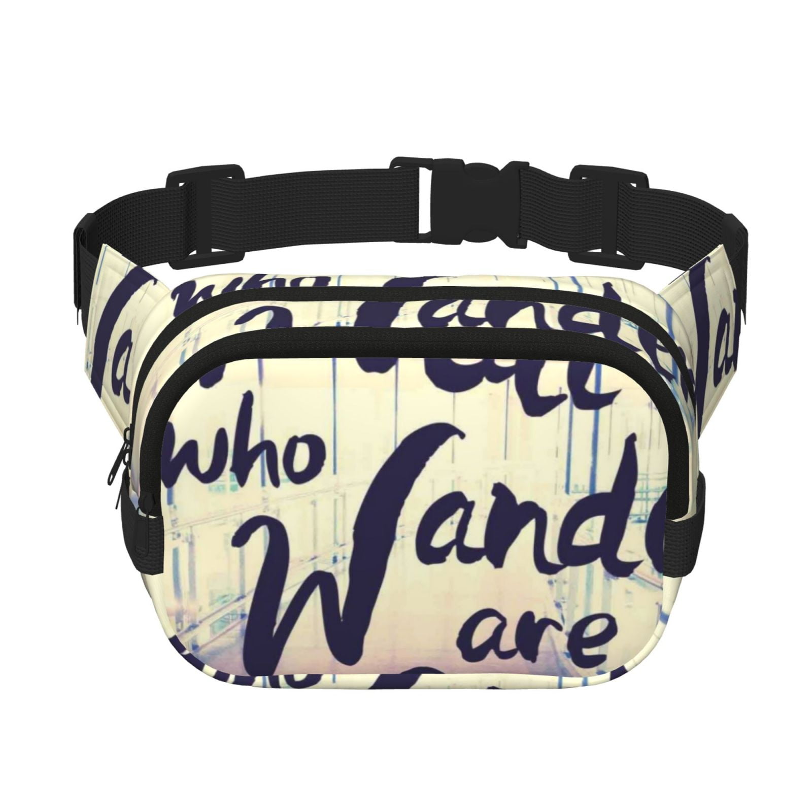 Fuzoiu Not All Those Who Wander Are Lost Print Unisex Square Double ...