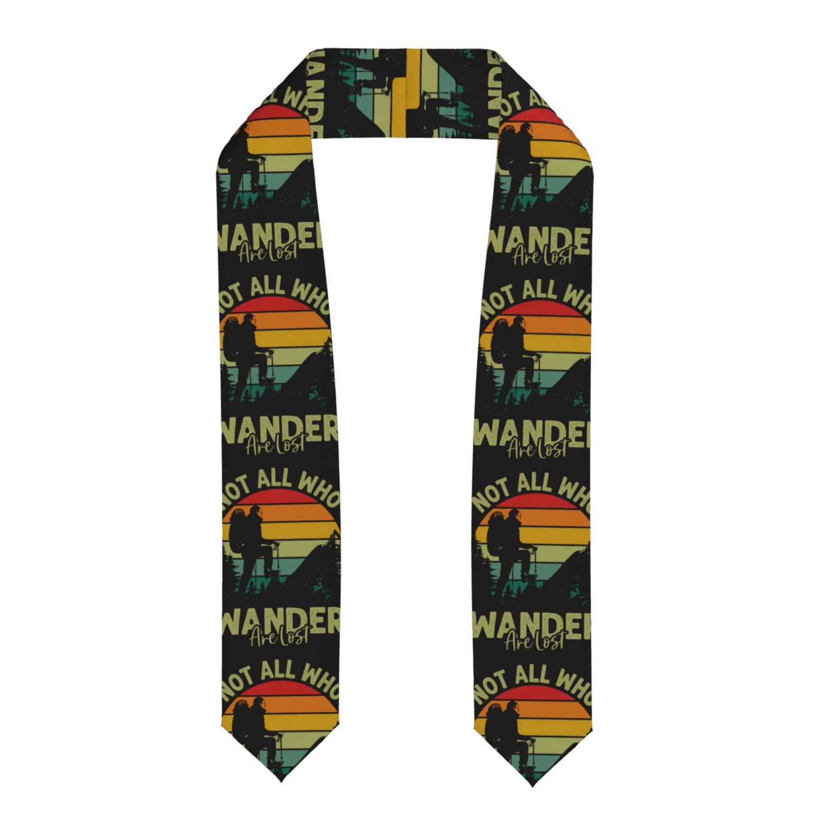 Fuzoiu Not All Who Wander Are Lost 1 Print Graduation Sash,Graduation ...