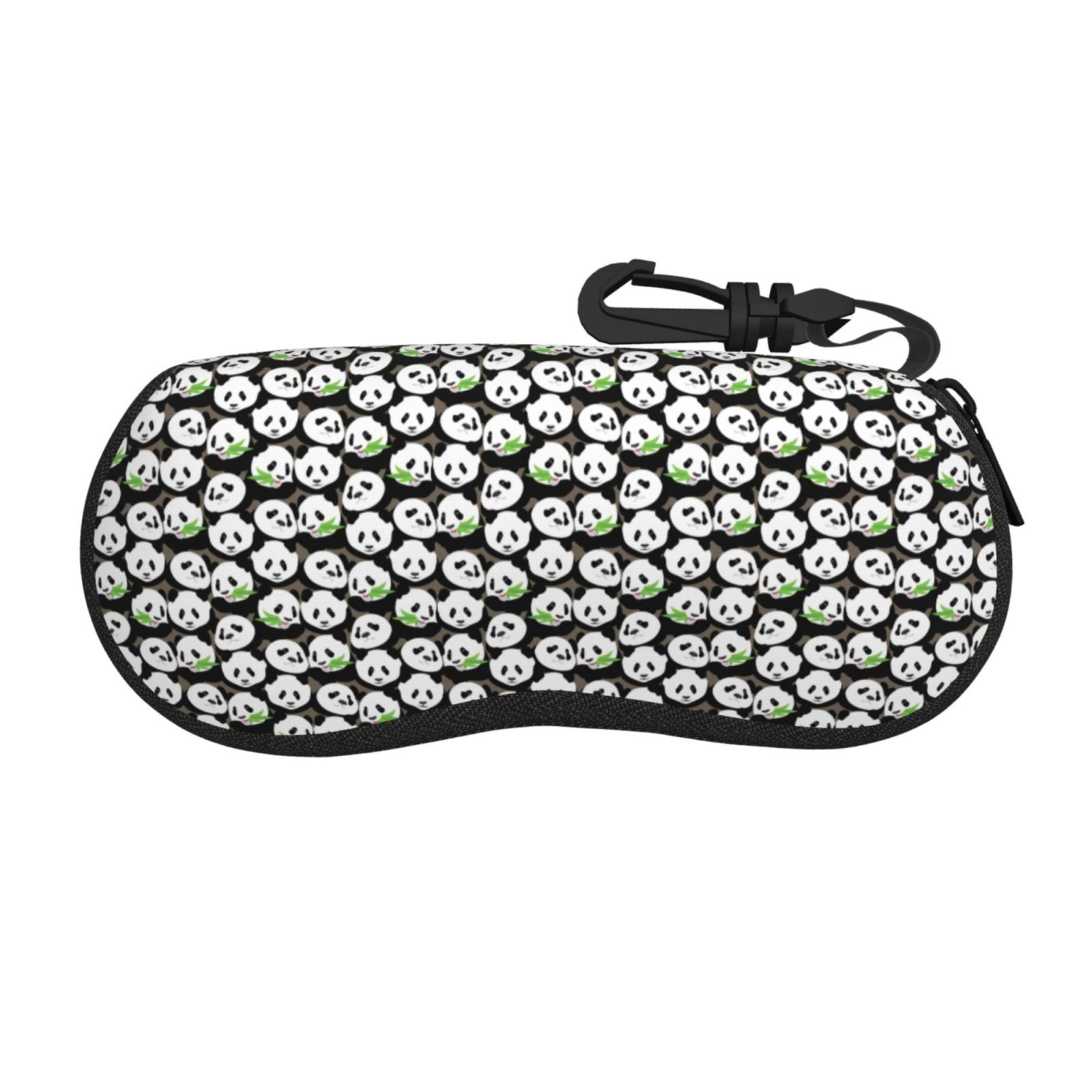 Fuzoiu Panda Bear Print Neoprene Eyeglass Case,Portable Glasses Cases ...