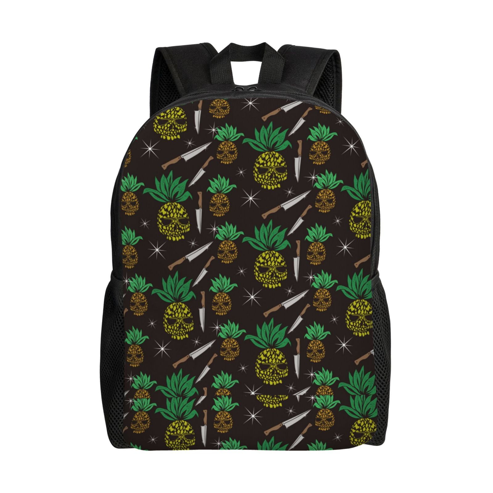 Fuzoiu Pineapples Print Laptop Backpack,Work Business Backpacks, Large ...