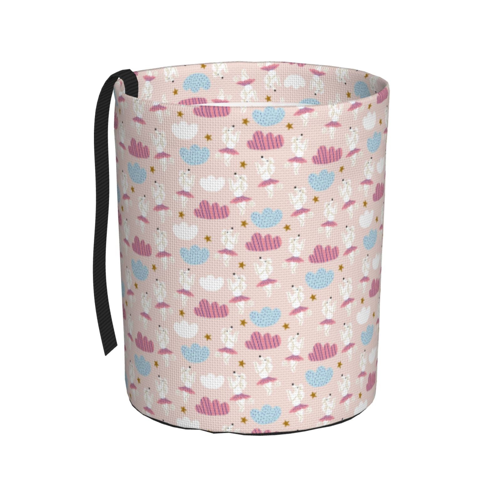Fuzoiu Poodle In Ballet Skirts Dancing Print Car Trash Can,Leakproof ...