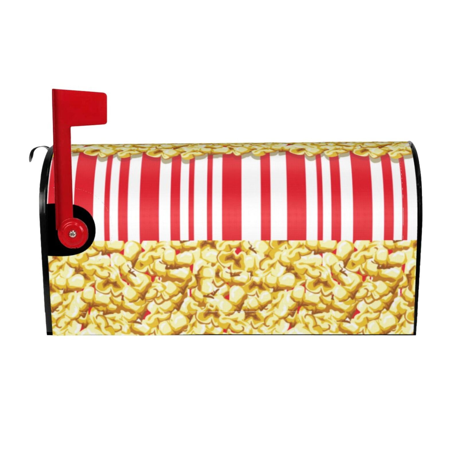 Fuzoiu Popcorn Print Decorative Waterproof Mailbox Cover,Welcome ...