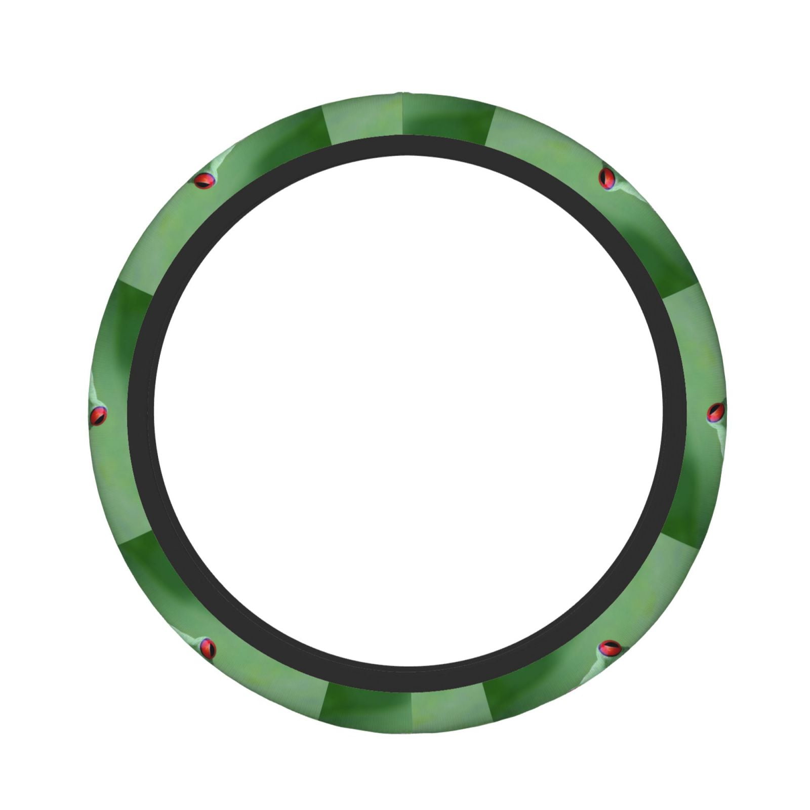 Fuzoiu Red-Eyed Tree Frog-1 Print Elastic Stretch Steering Wheel Cover ...