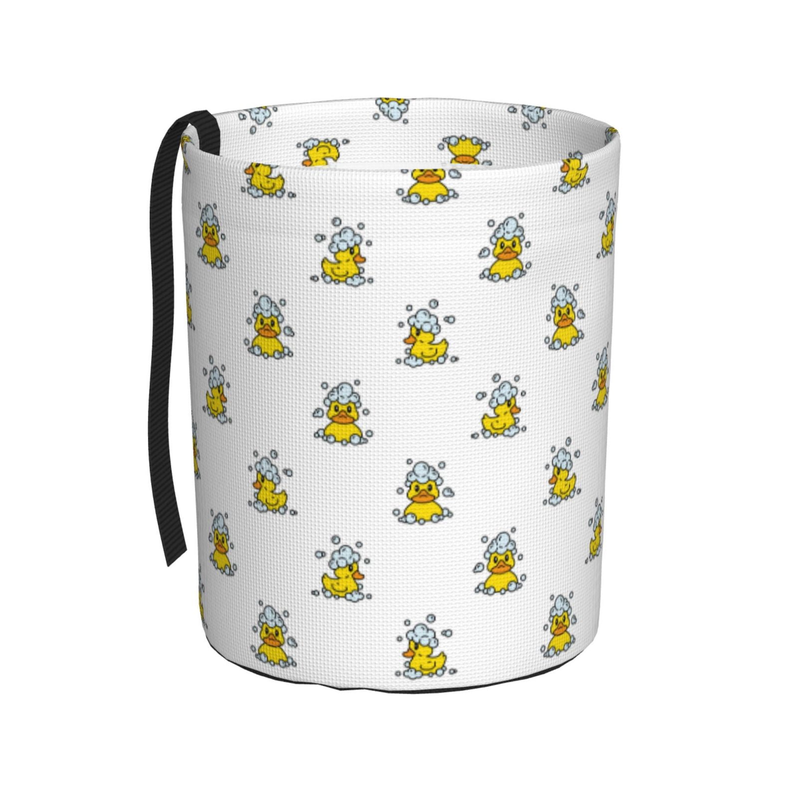 Fuzoiu Rubber Duck Showe Print Car Trash Can,Leakproof Car Trash Can ...