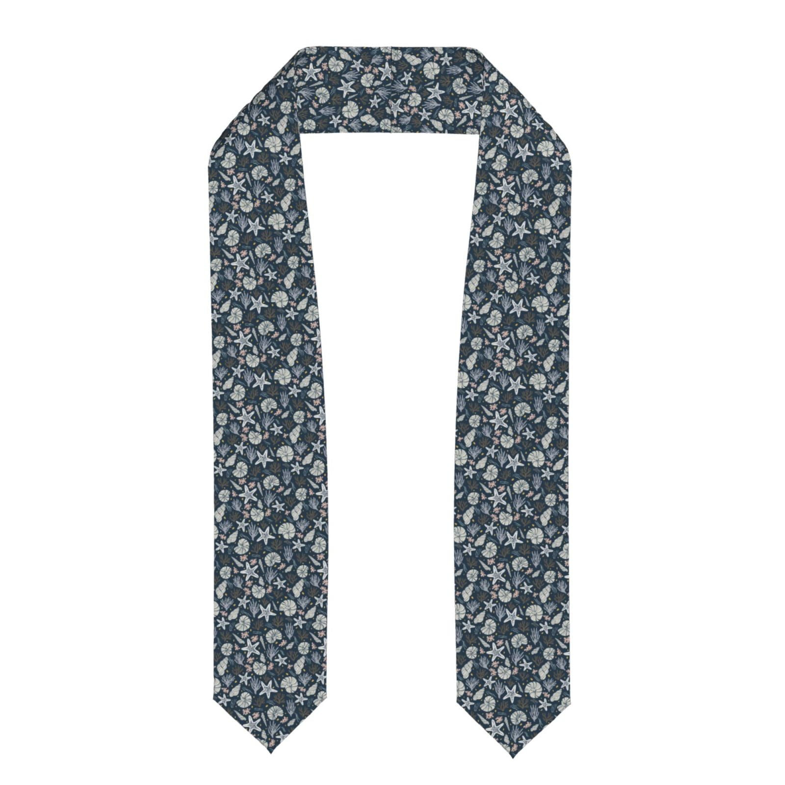 Fuzoiu Sea Shells 1 Print Graduation Sash,Graduation Stole,Unisex Adult ...