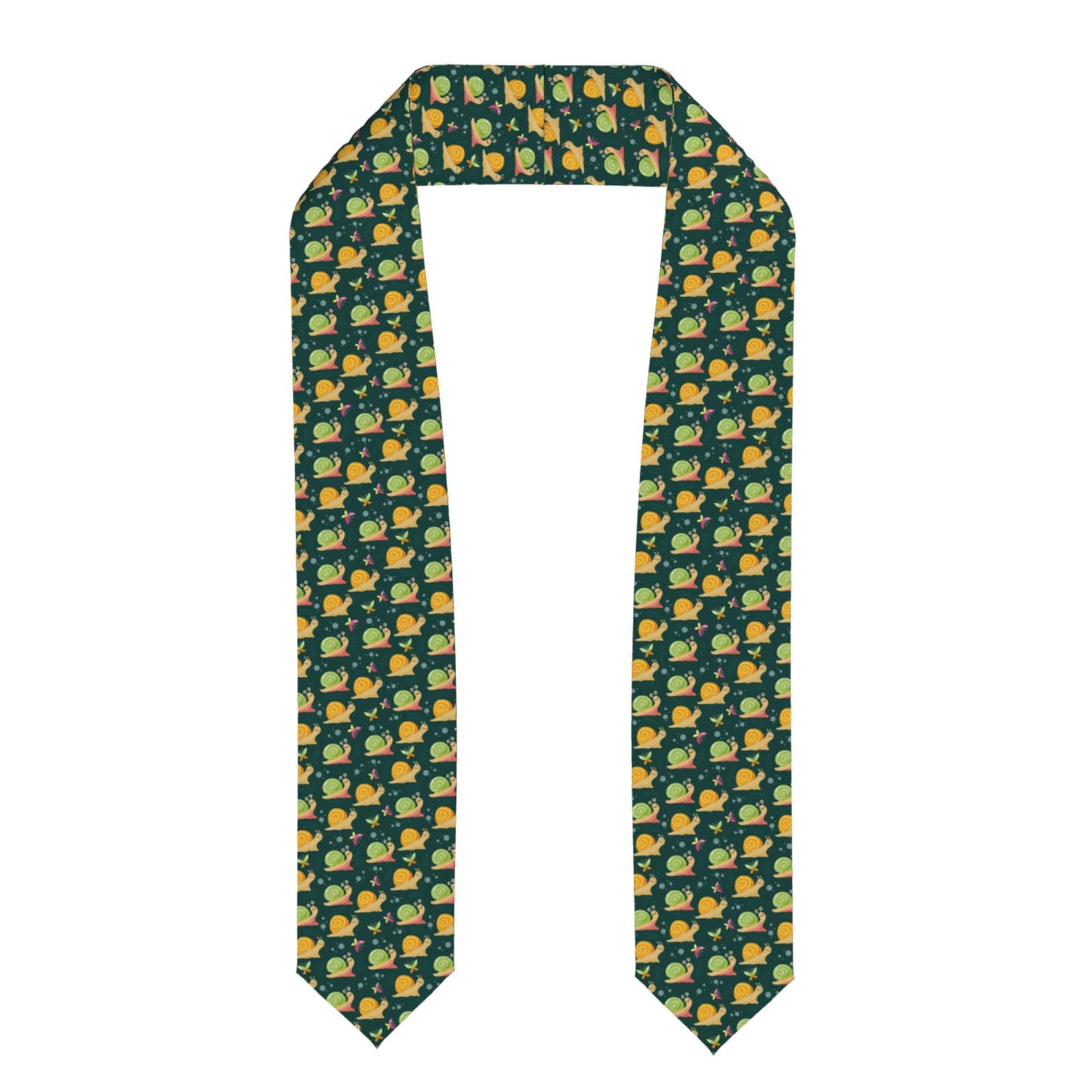 Fuzoiu Snails And Butterfies Print Graduation Sash,Graduation Stole ...