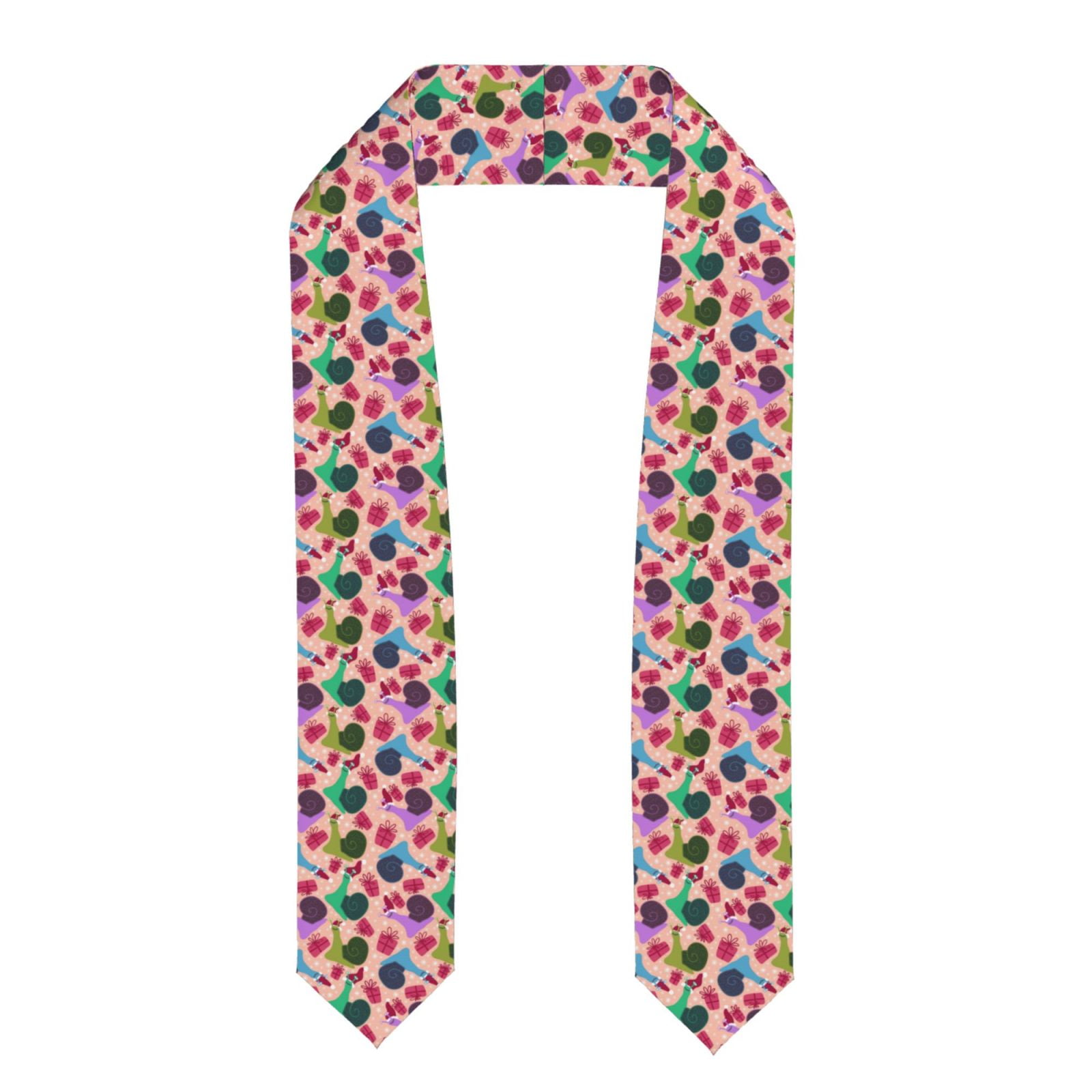 Fuzoiu Snails Print Graduation Sash,Graduation Stole,Unisex Adult ...