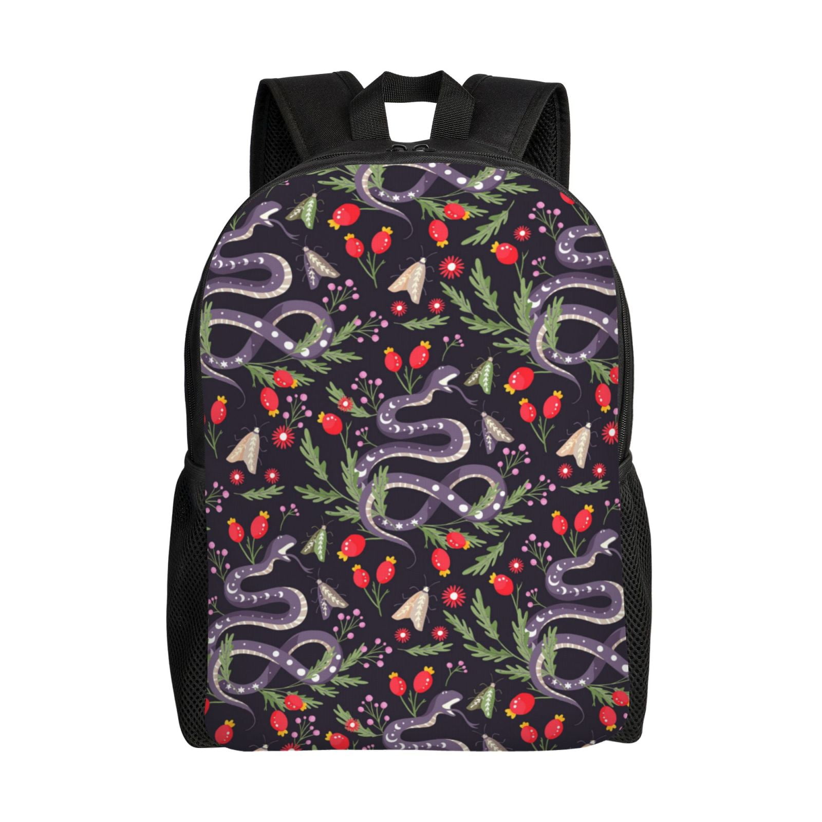 Fuzoiu Snakes And Snake Fruit Print Laptop Backpack,Work Business ...