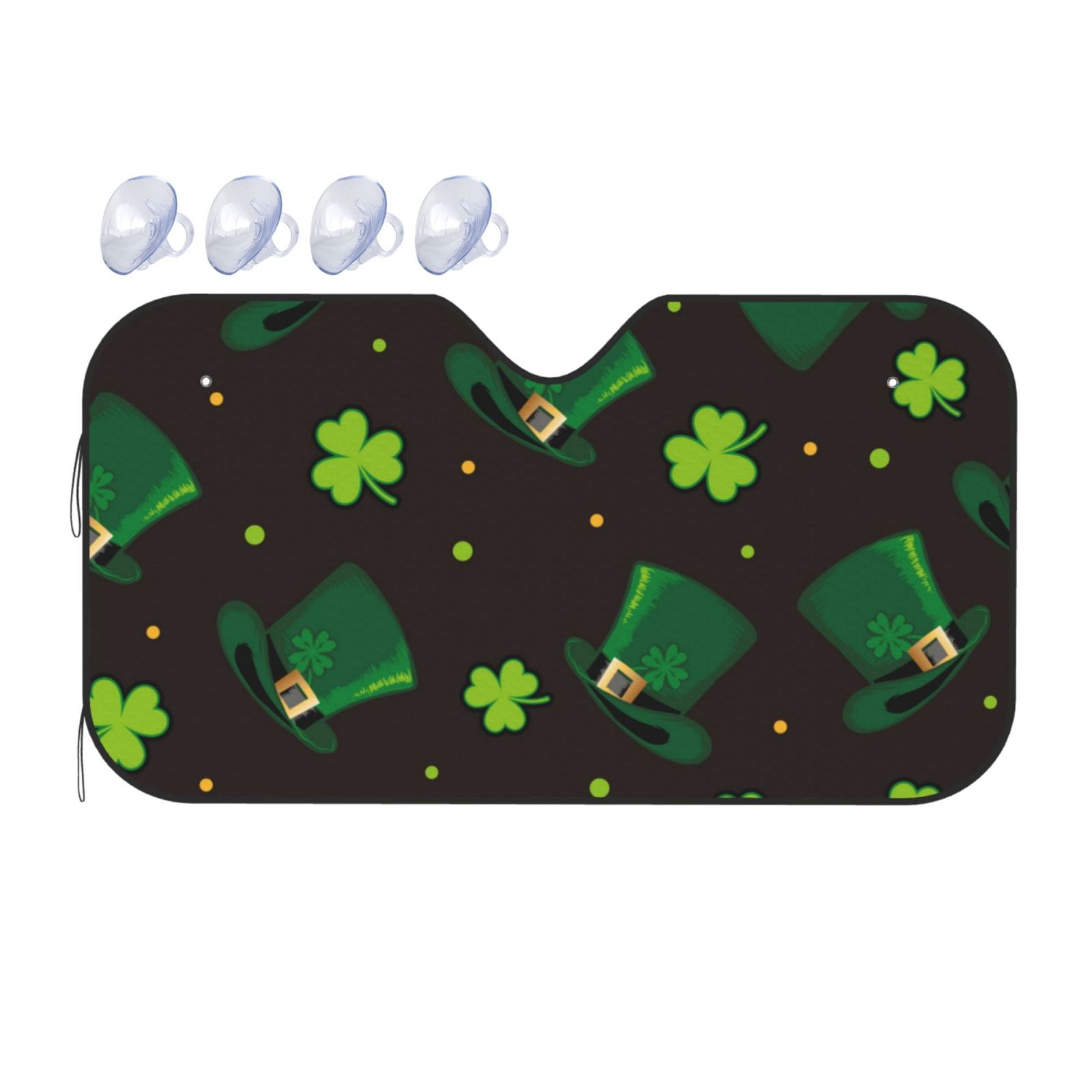 Fuzoiu St. Patrick's Day8 Print Car Windshield Sunshade,Foldable ...