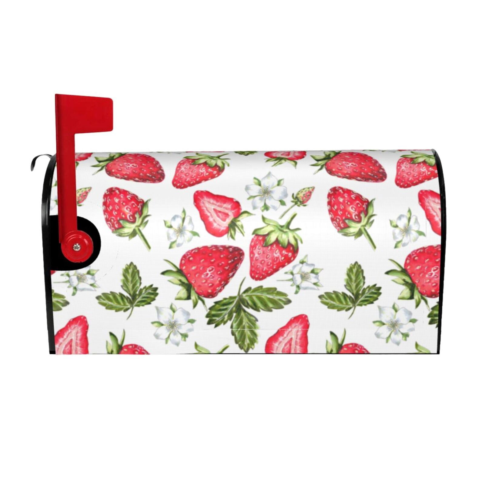 Fuzoiu Strawberry1 Print Decorative Waterproof Mailbox Cover,Welcome ...