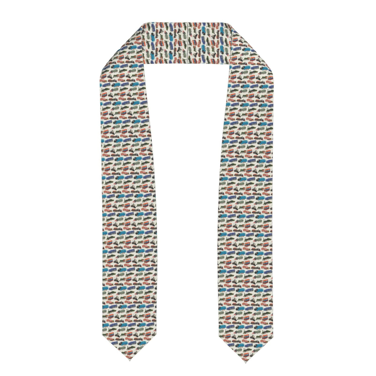 Fuzoiu Train Print Graduation Sash,Graduation Stole,Unisex Adult ...