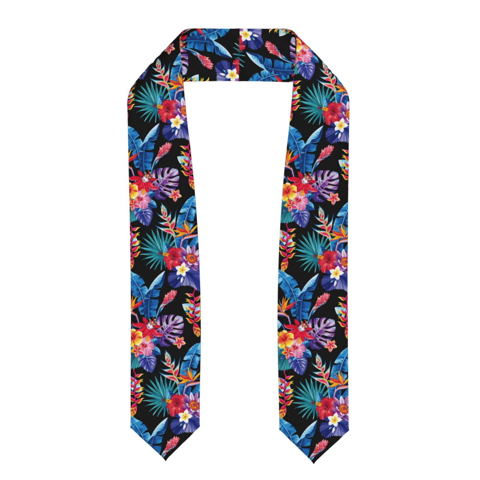 Fuzoiu Tropical Palm Leaves Print Graduation Sash,Graduation Stole ...