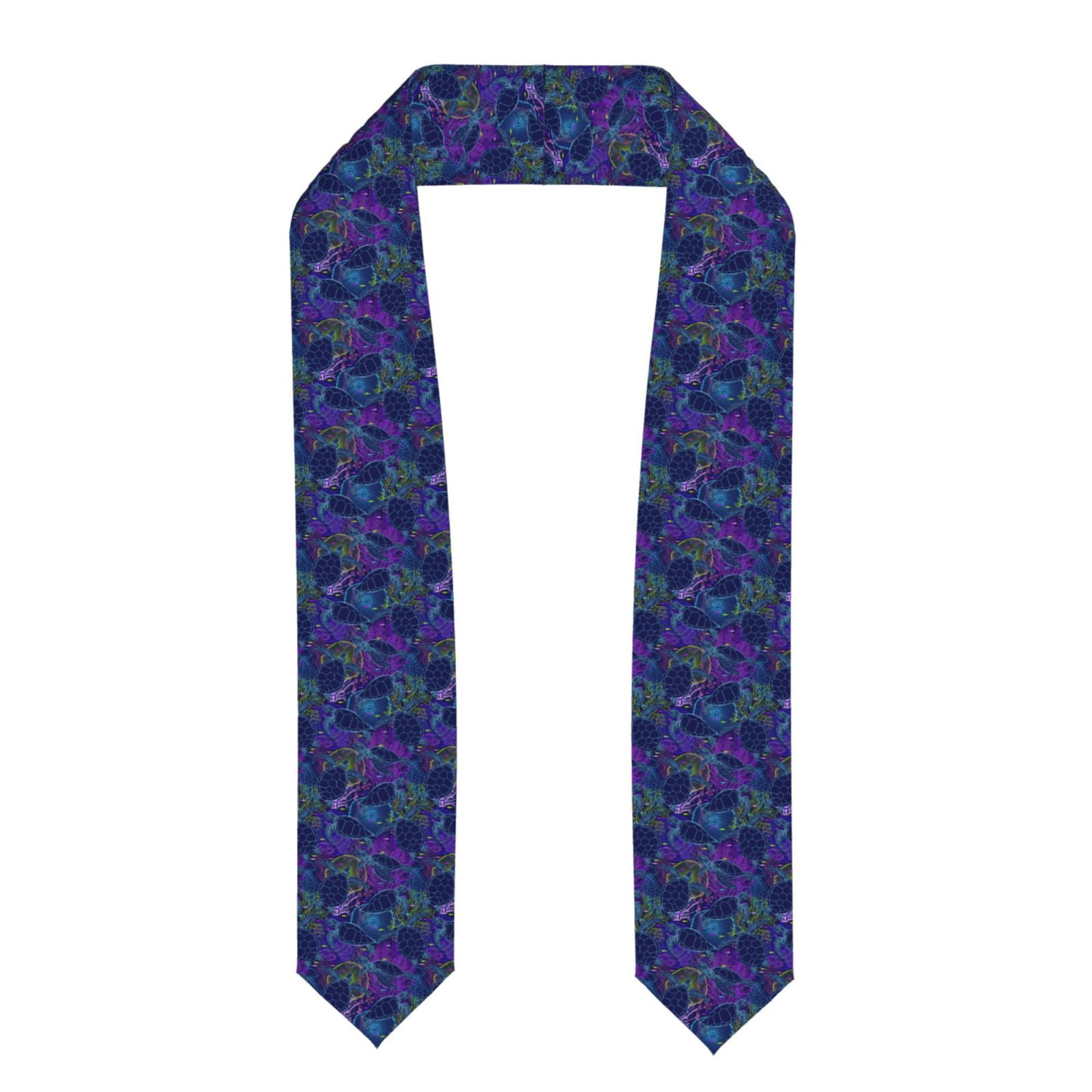 Fuzoiu Turtles Print Graduation Sash,Graduation Stole,Unisex Adult ...