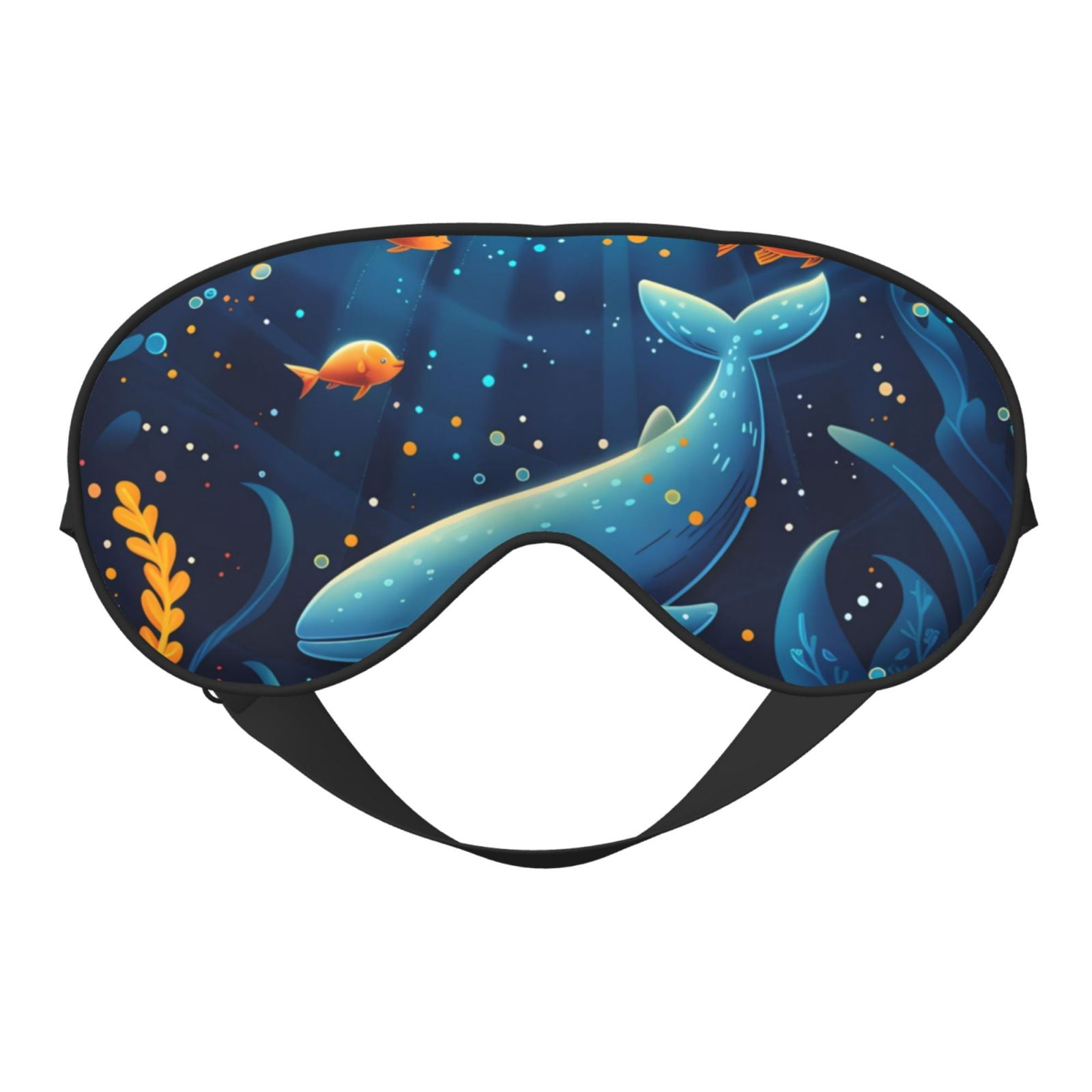 Fuzoiu Whimsical Underwater Fantasy Print Sleep Masks,Eye Masks with ...