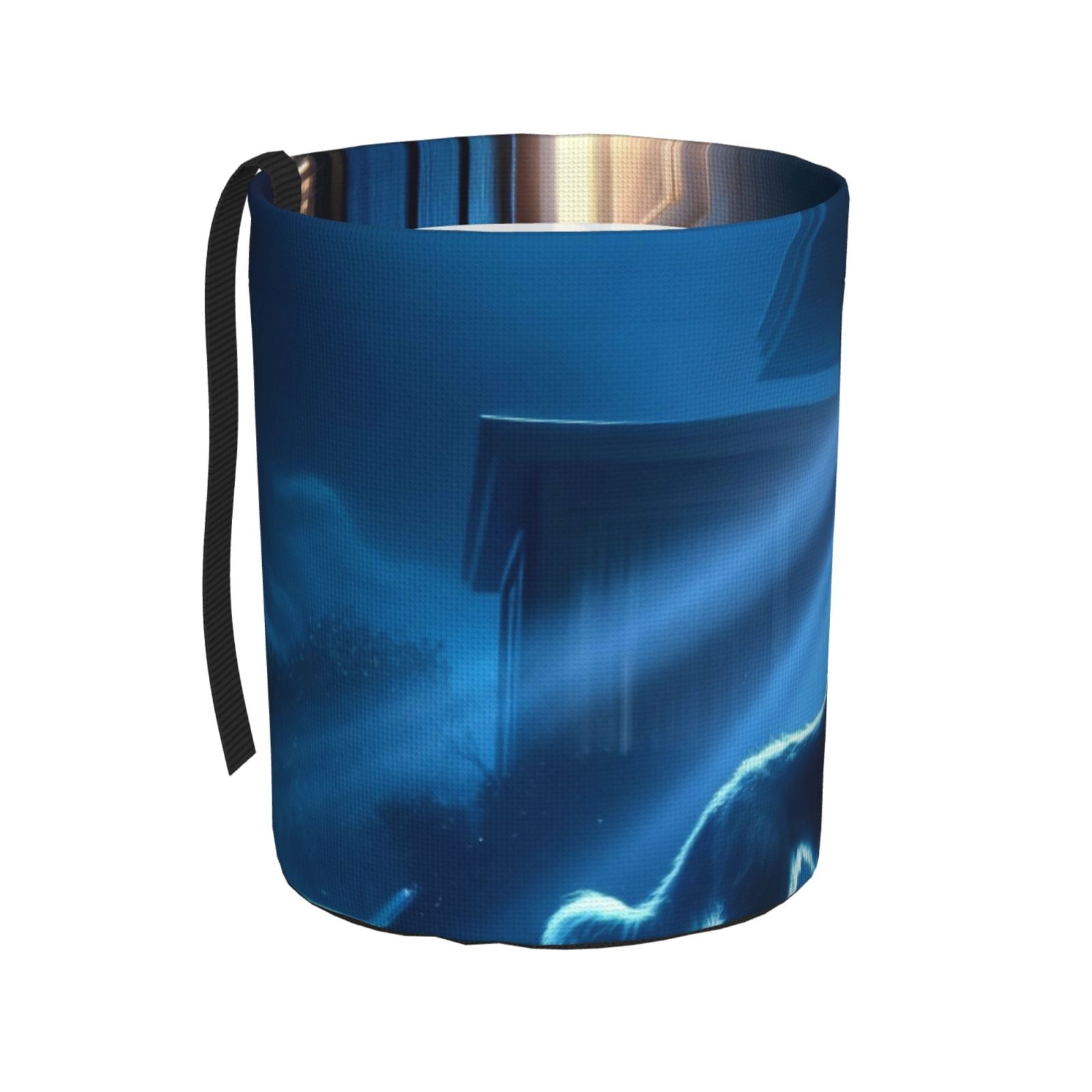 Fuzoiu A Wolf Barks Out A Window Print Car Trash Can,Leakproof Car ...