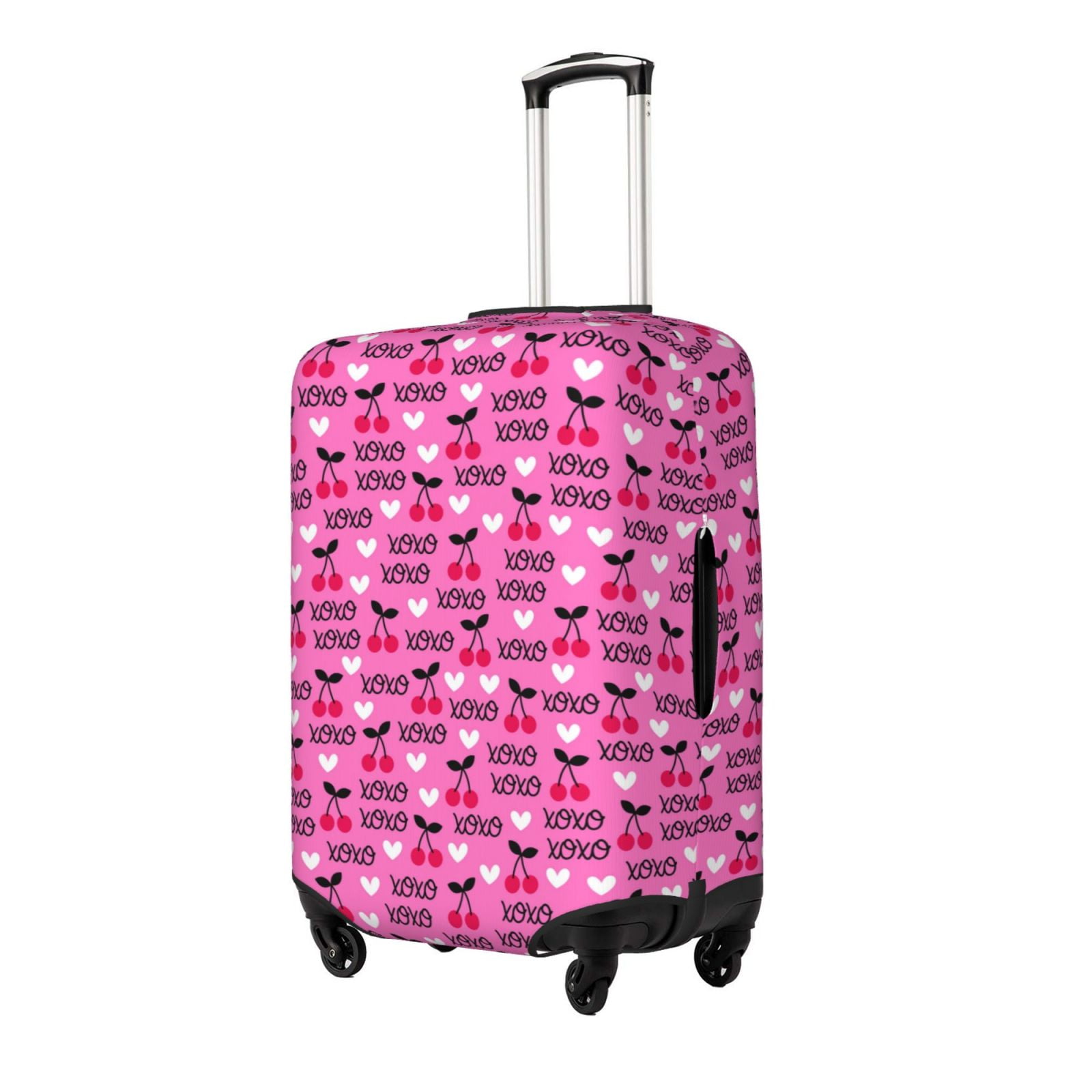 Fuzoiu cherry Print Suitcase Cover,Washable Luggage Covers for Suitcase ...