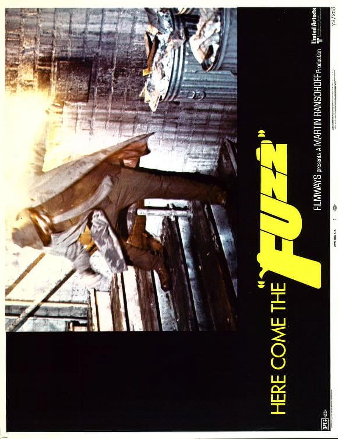 Fuzz - movie POSTER (Style B) (11" x 14") (1972) - Walmart.com