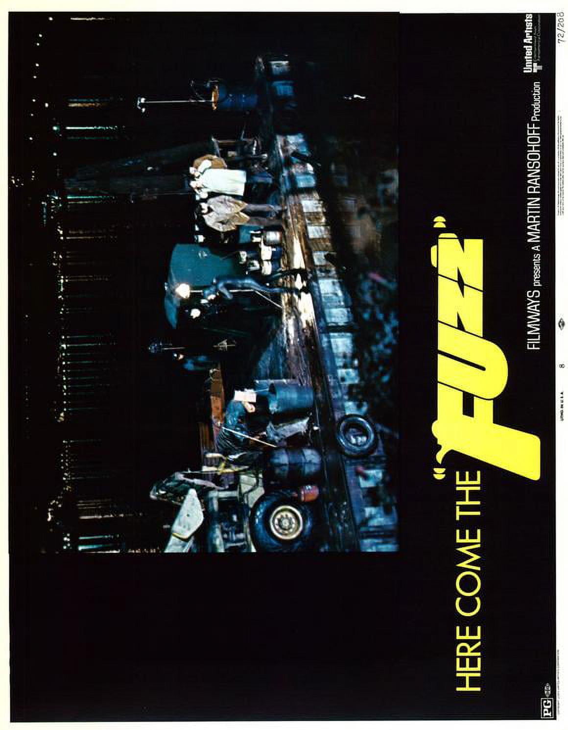 Fuzz - movie POSTER (Style G) (11" x 14") (1972) - Walmart.com