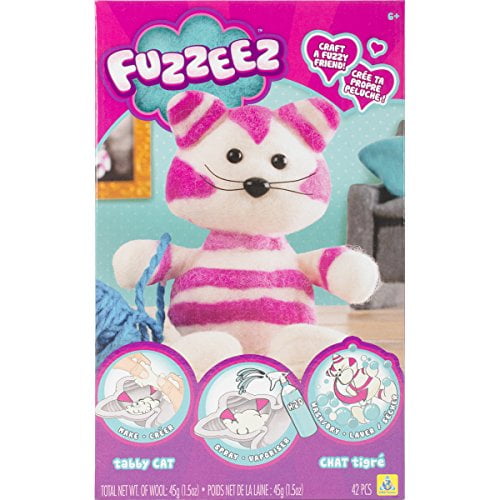 The Orb Factory Fuzzeez Cat - Walmart.com