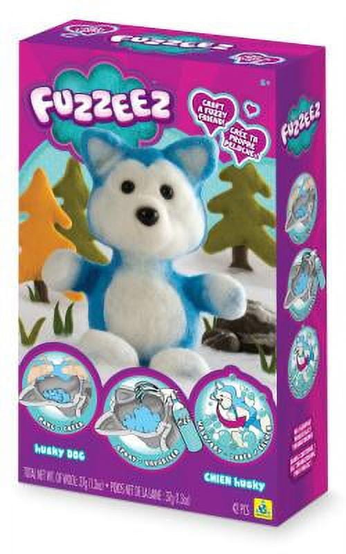 Fuzzeez Felt Kit-Husky Dog - Walmart.com