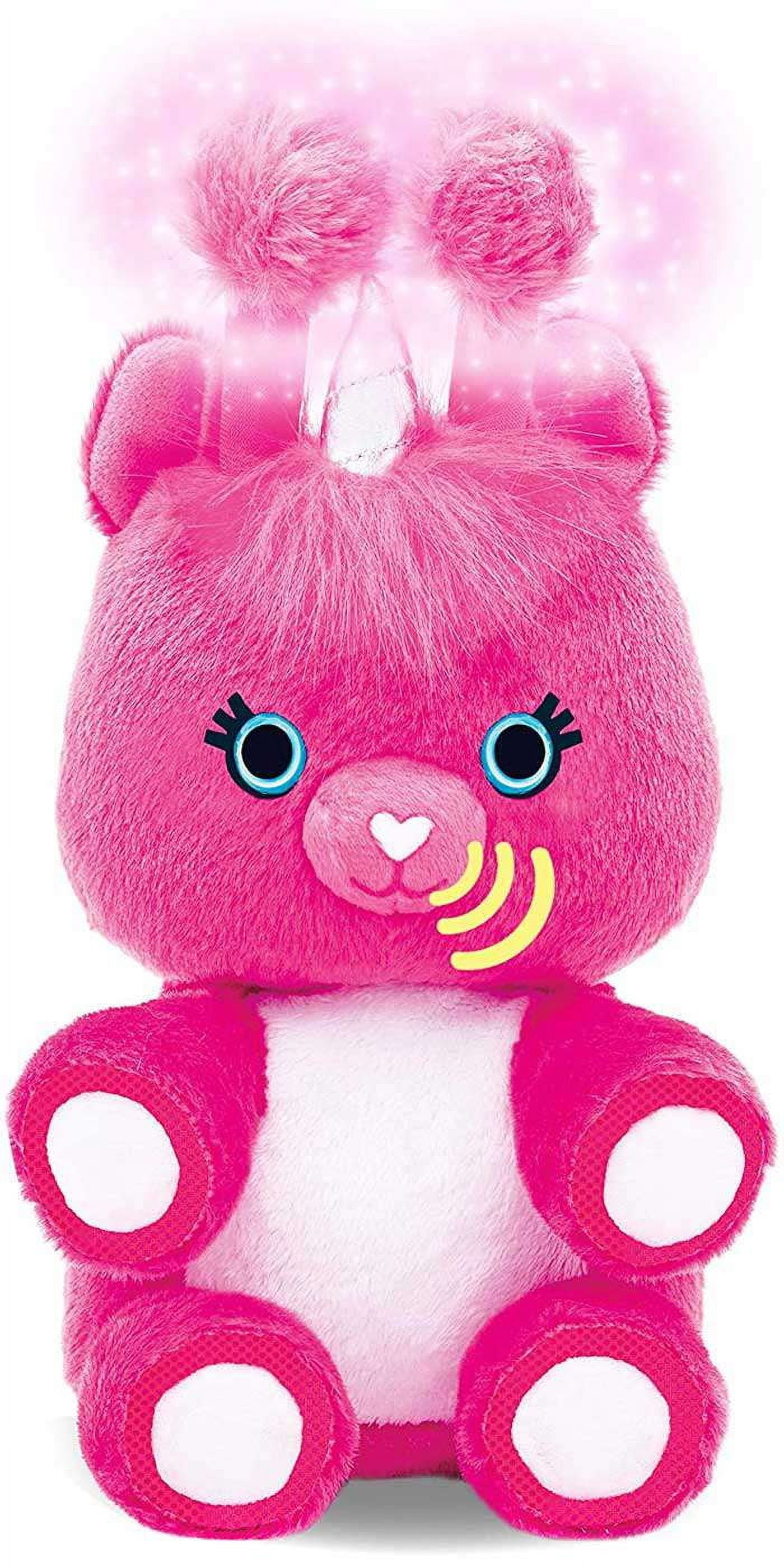 Jazwares Fuzzible Friends Sparkles the Unicorn, Plush Interactive Toy ...