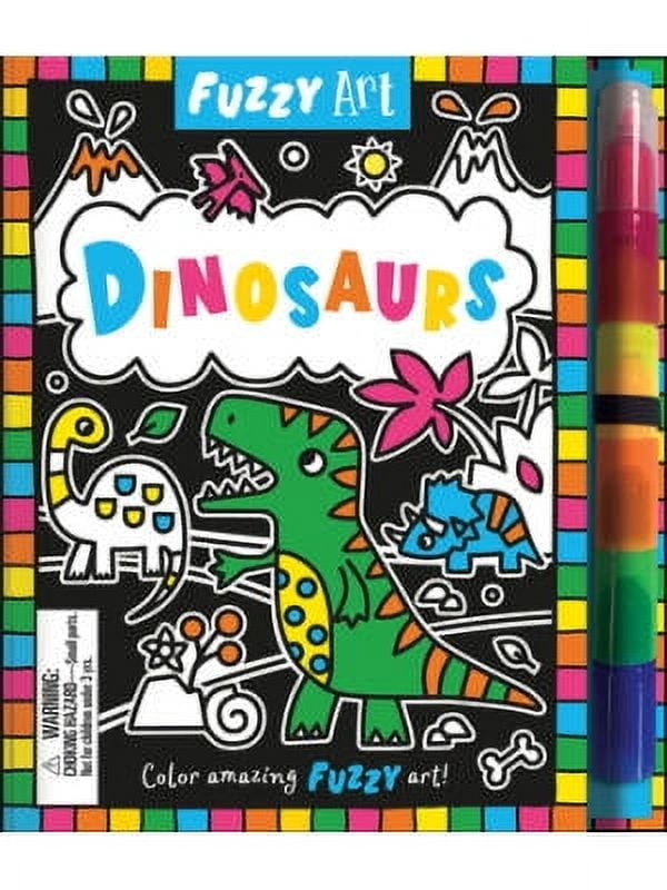 Fuzzy Art Dinosaurs - Walmart.com