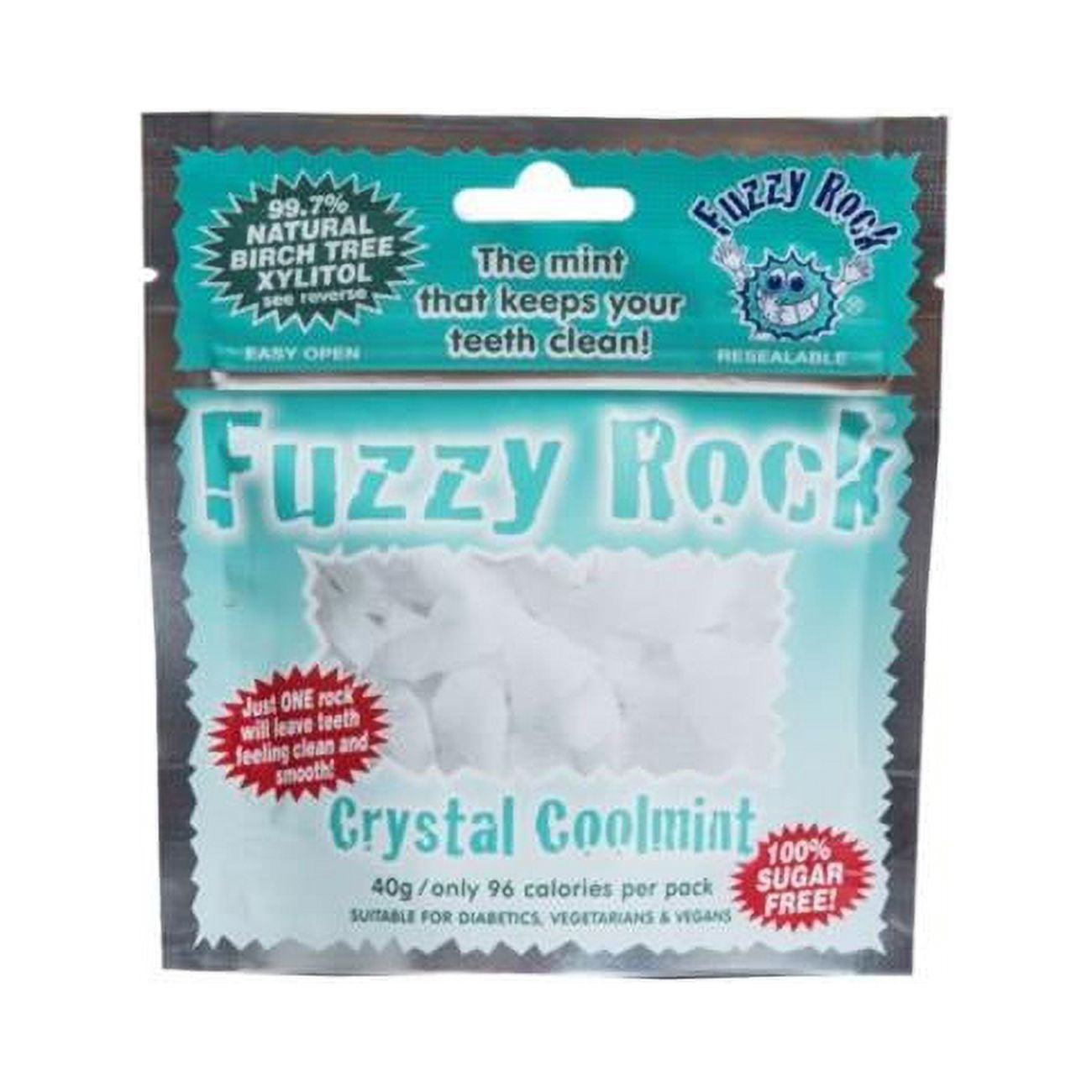 Fuzzy Brush 3339 Crystal Cool Mint Protects & Repairs Teeth - Walmart.com