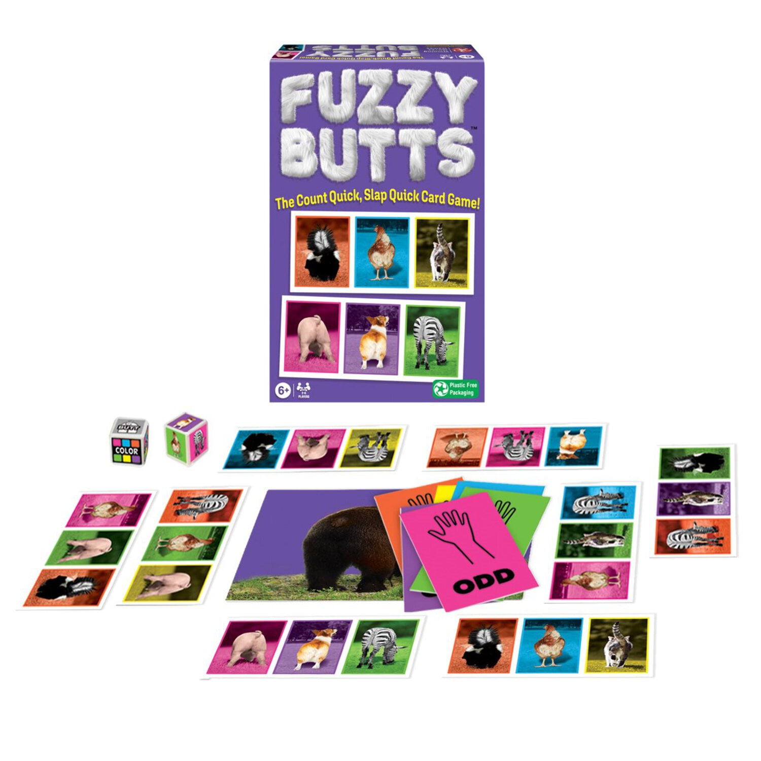 Fuzzy Butts Game - Walmart.com