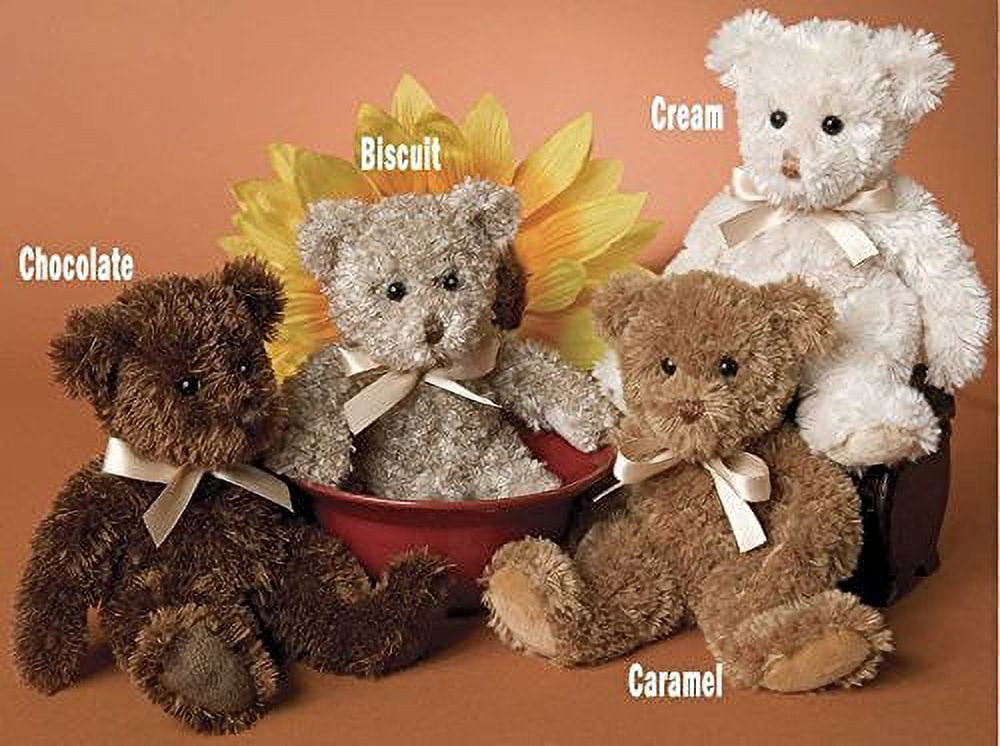 Fuzzy Caramel Bear - Walmart.com