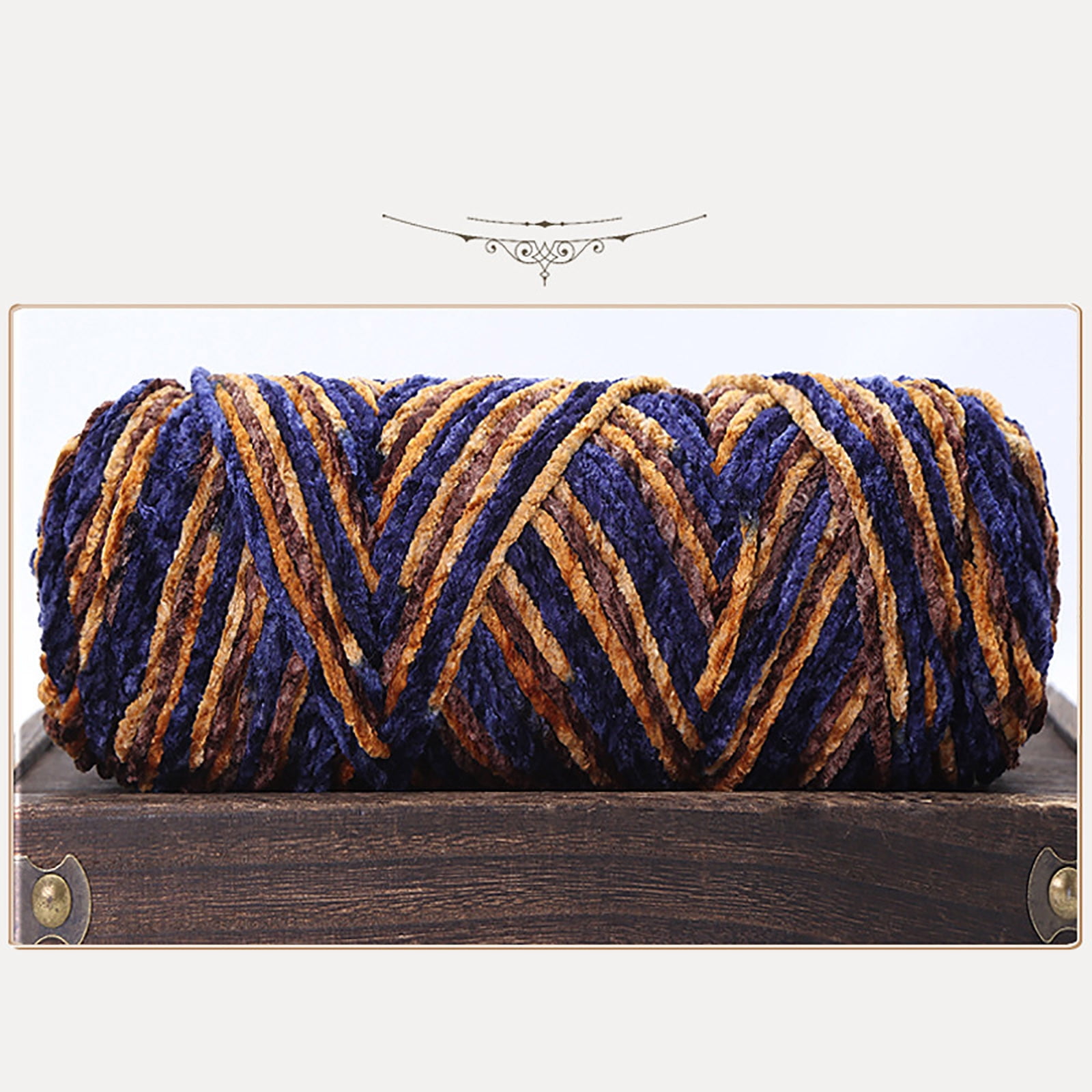 Fuzzy Chunky Chenille Yarn for Crocheting, Soft Plush Yarn for Hand ...