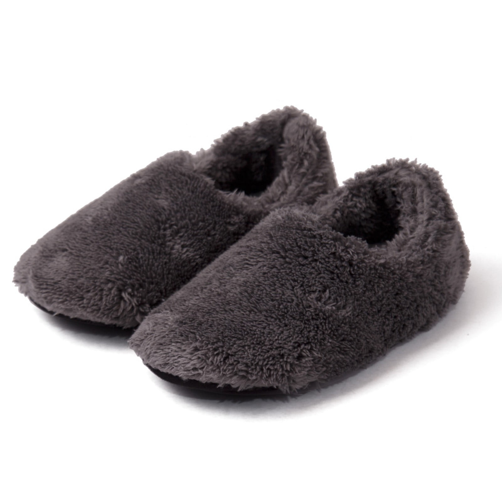 Fuzzy Curly Memory Foam Loafer Slippers for Women Mens Lightweight ...