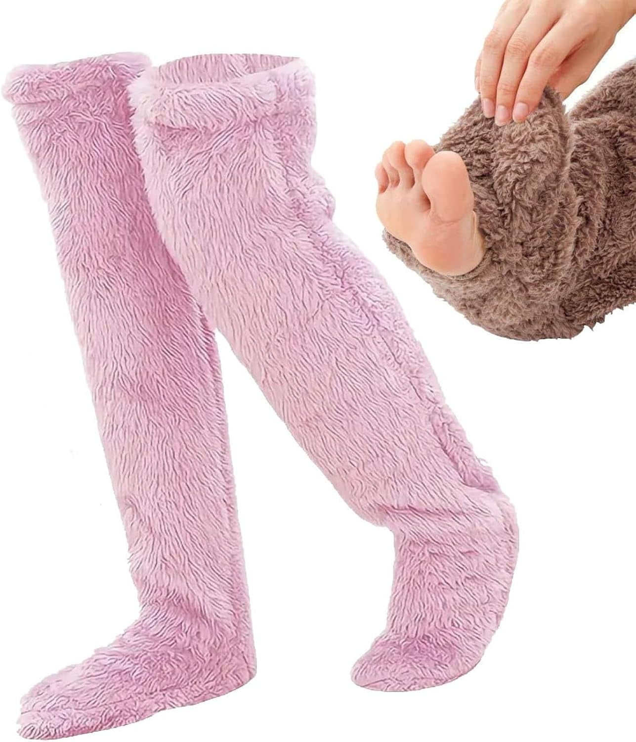 Fuzzy Dreams Leg Warmers, Fuzzy Dreams Thigh High Sock, Over Knee High ...