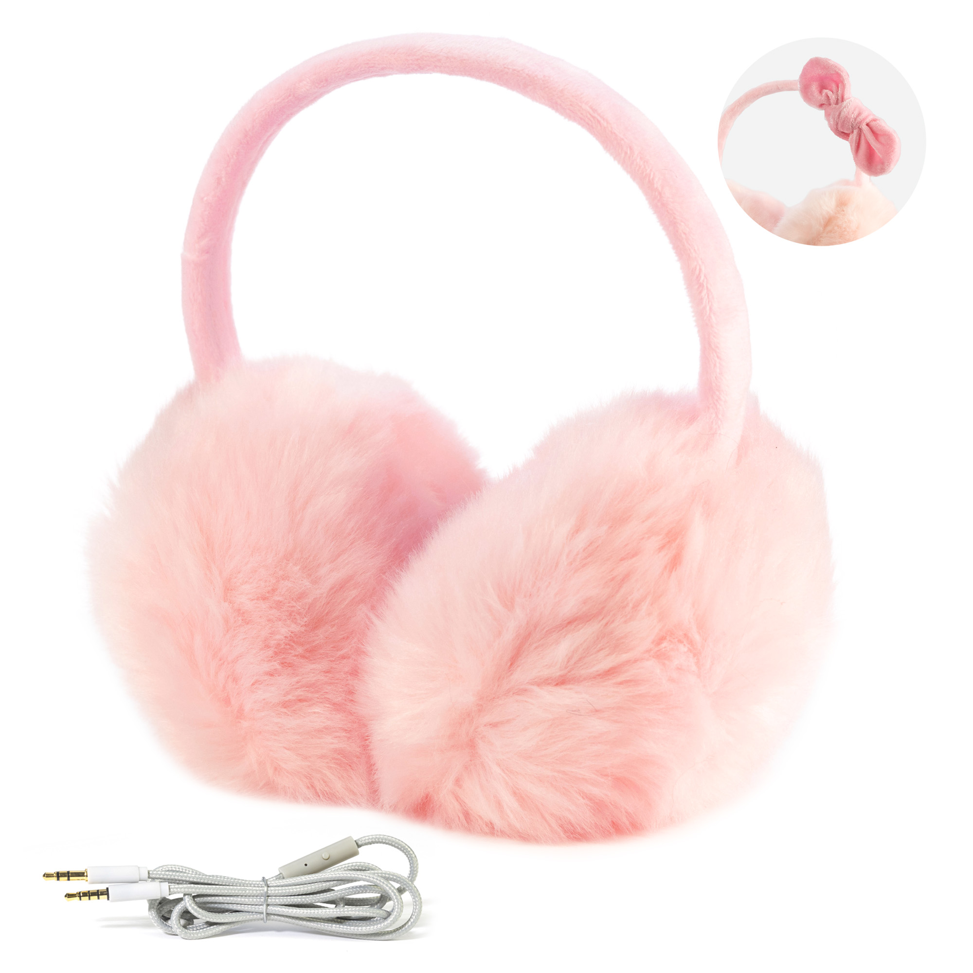 2BOOM HPM520P Solo Note Headphones with Microphone (Pink) - Walmart.com