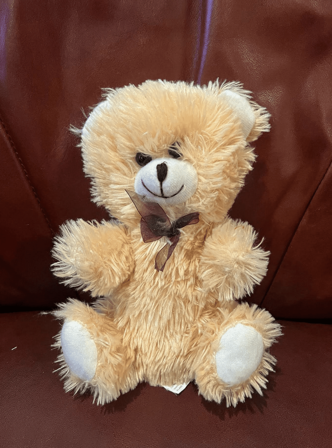 Fuzzy Friends Bear 8" Light Brown Teddy Bear New Soft Stuffed Plush ...