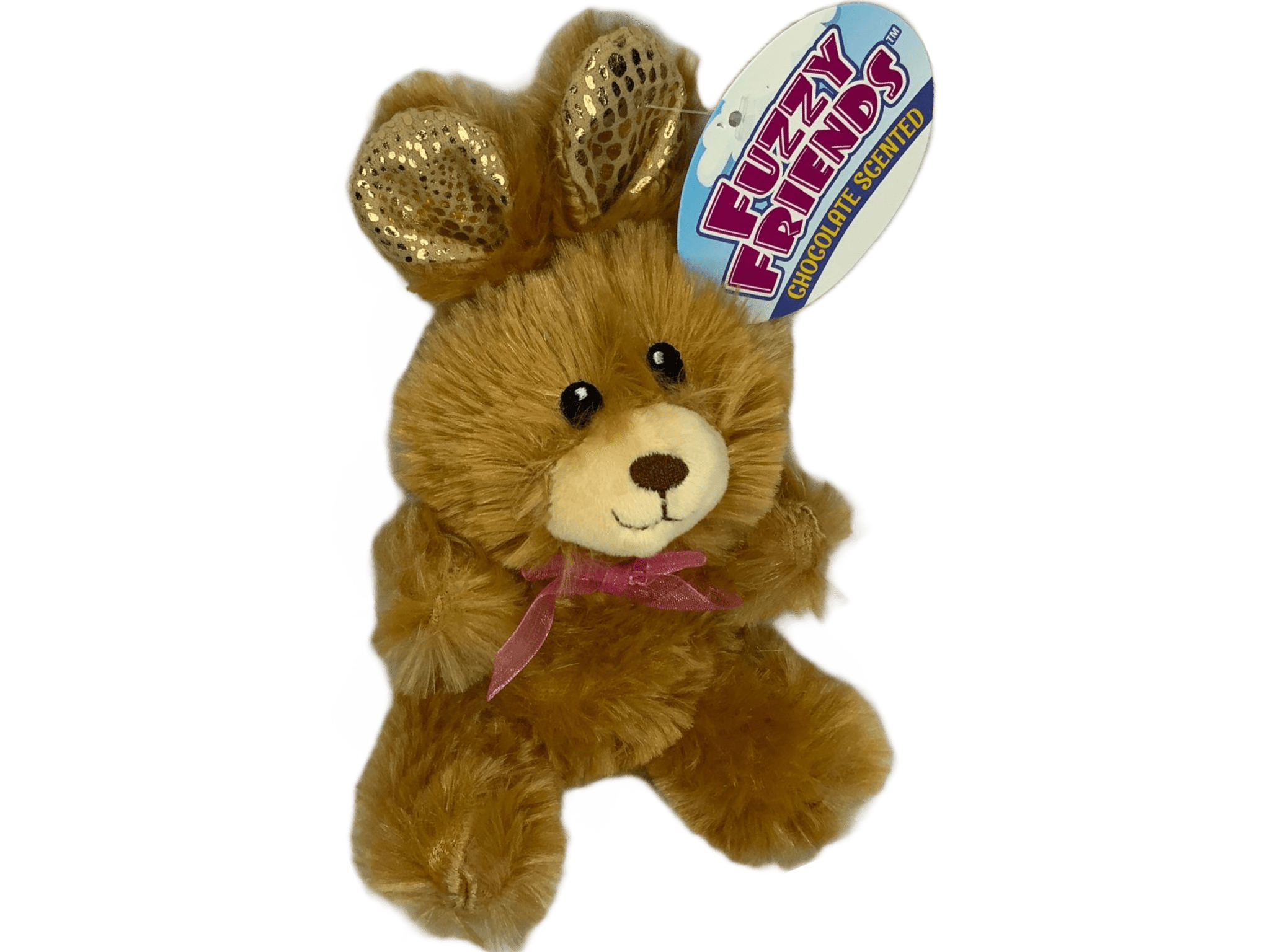 Fuzzy Friends Chocolate Scented Light Brown Bunny Rabbit - Walmart.com