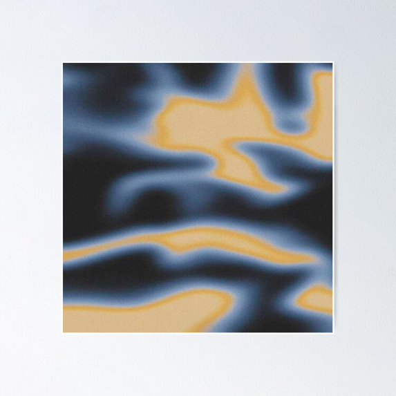 Fuzzy Gradient 1 Poster- Unframed Poster | Wall Art | Perfect For Home ...