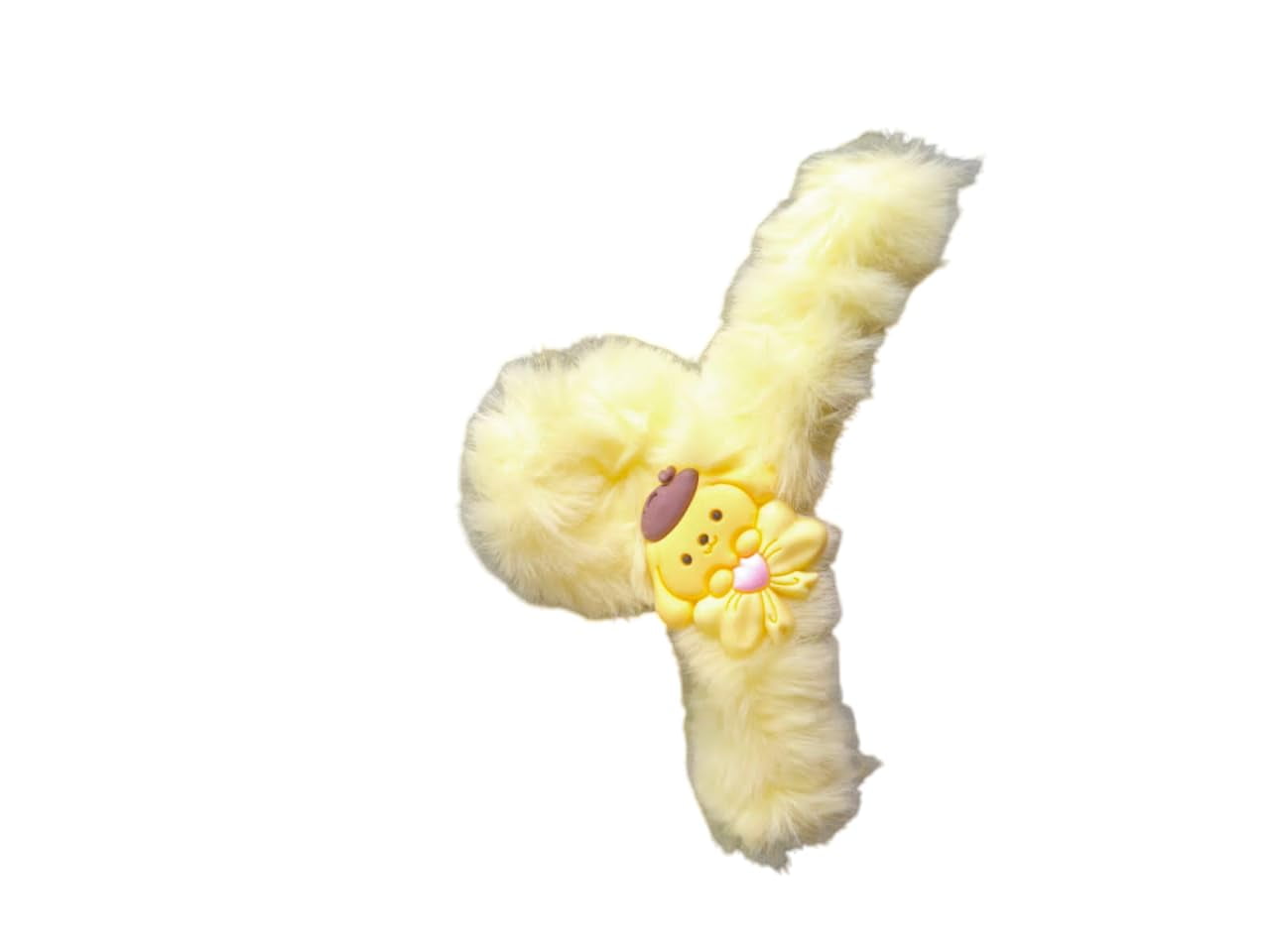 Fuzzy Hair Claw Clips Large Plush Nonslip Design for Thick and Thin ...