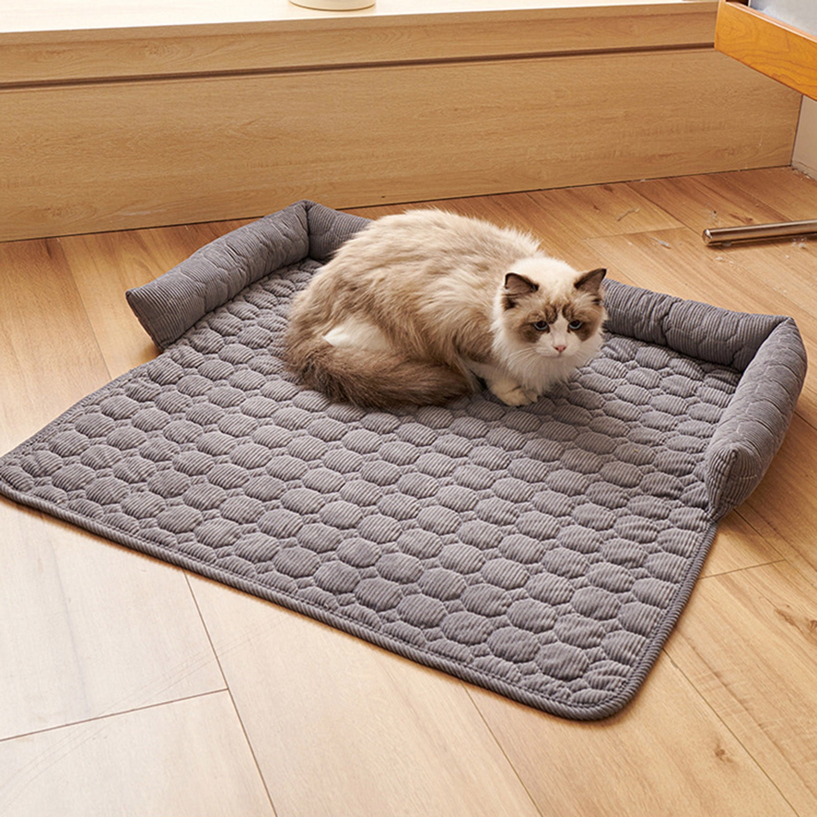 Fuzzy Pet Couch Covers for Sofa, 2025 New Fuzzy Dog Bed, Fluffy Plush ...