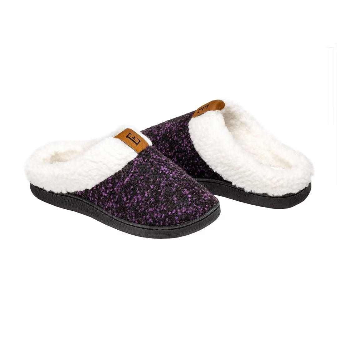 Generic Fuzzy Slippers for Women, Memory Foam, Cozy Winter Plush Fleece ...