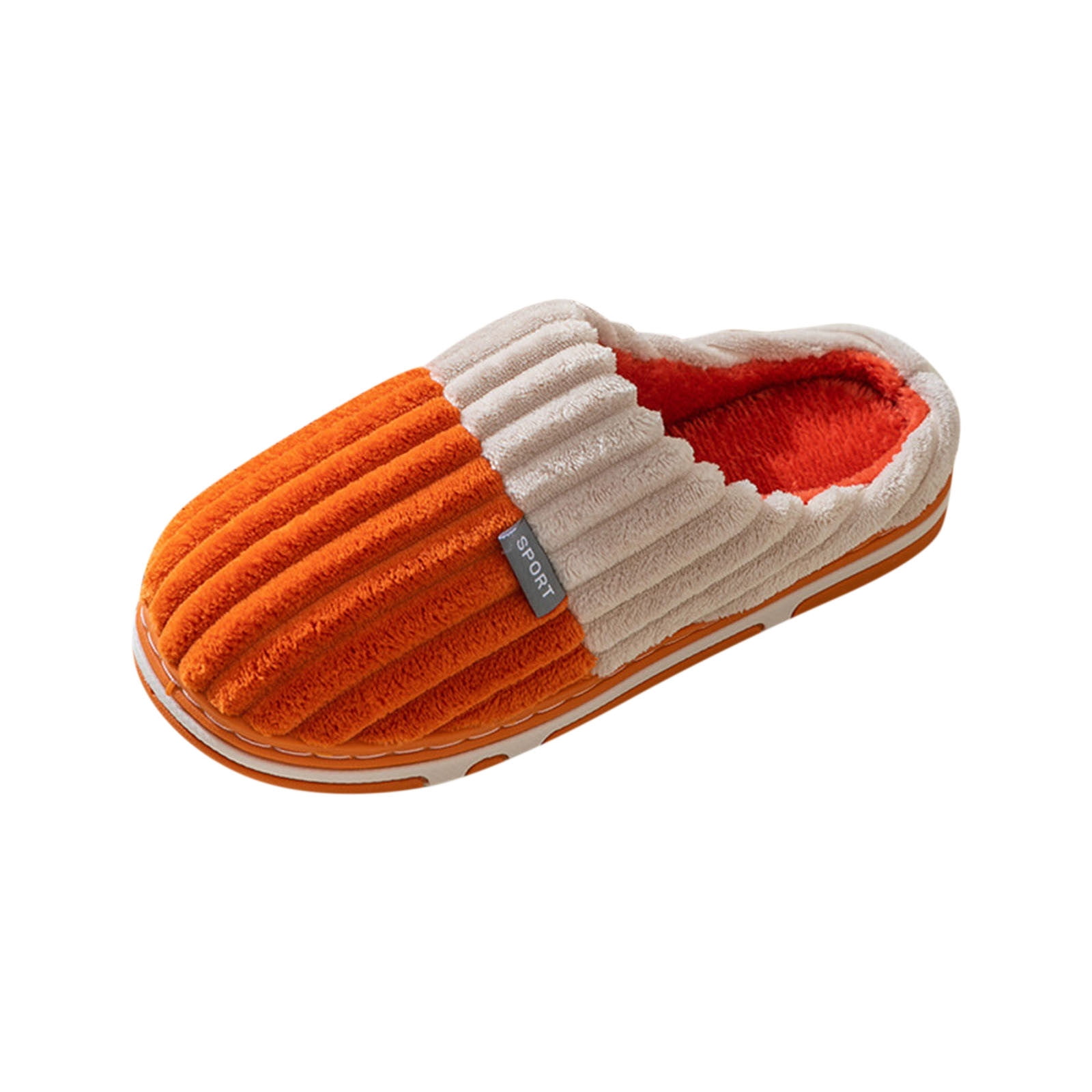 Fuzzy Slippers For Women Furry Shoes Keep Slipon Couples Slippers ...