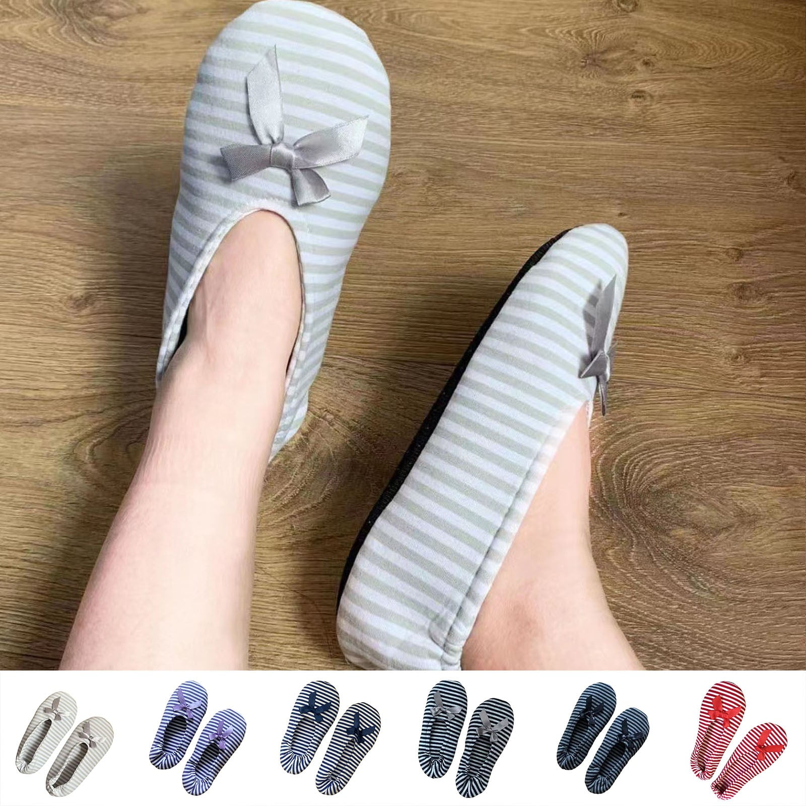 Fuzzy Slippers Women Fuzzy Slippers Cute Cartoon Fluffy Plush House ...