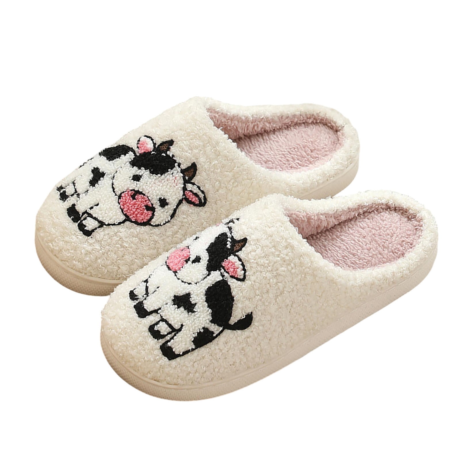 Fuzzy Slippers For Women Slippers Fuzzy Comfortable Shoes Cute Cat ...
