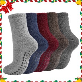 Nobles Assorted Anti Skid/ No Slip Hospital Gripper Socks, Great for ...