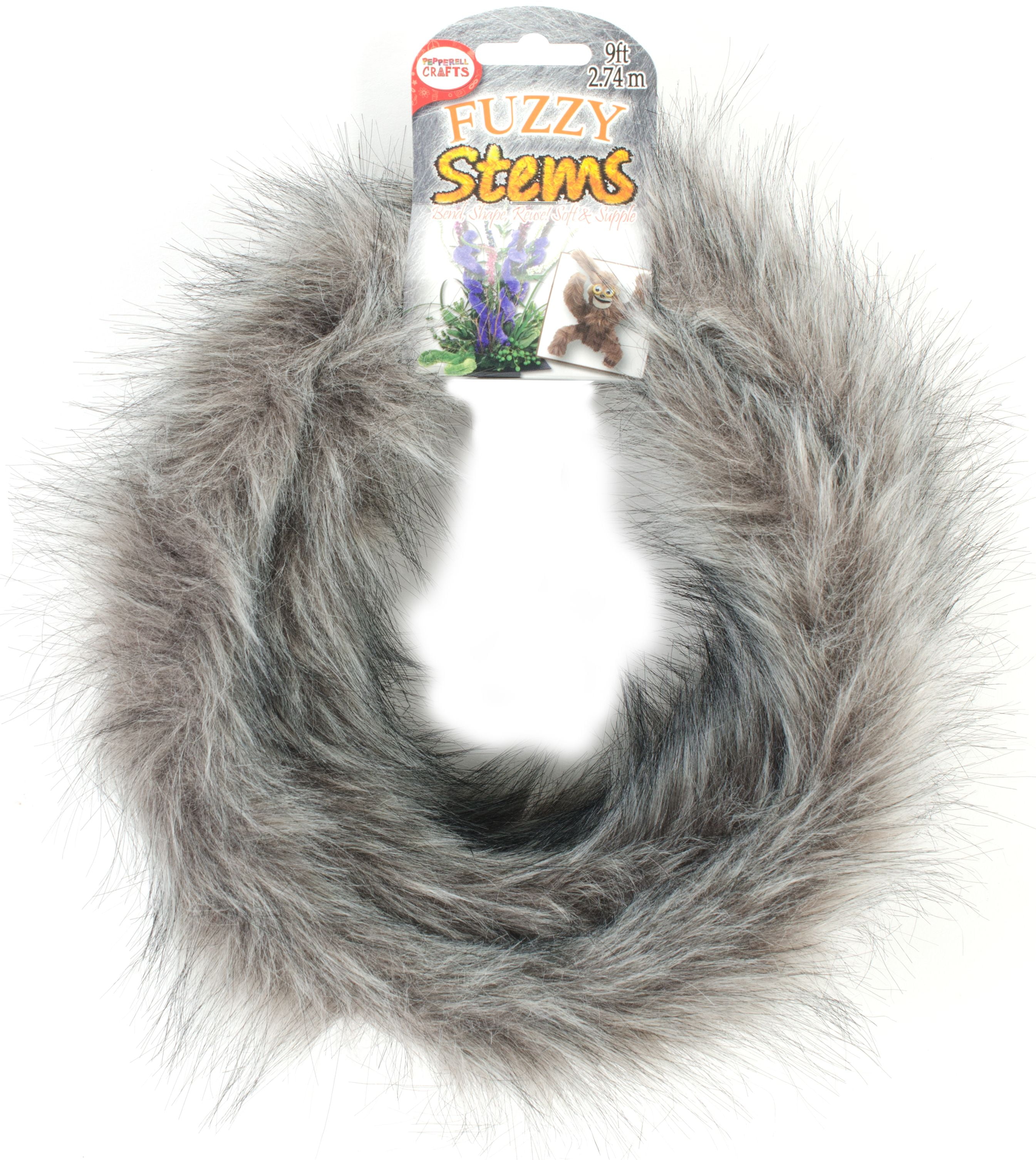 Fuzzy Stem 9'-grey Wolf - Walmart.com