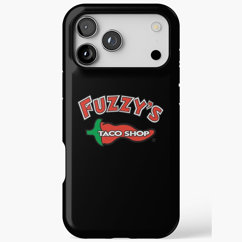Fuzzy Taco Cute Food Art iPhone Case 17 11 12 13 14 15 16 Pro Max ...