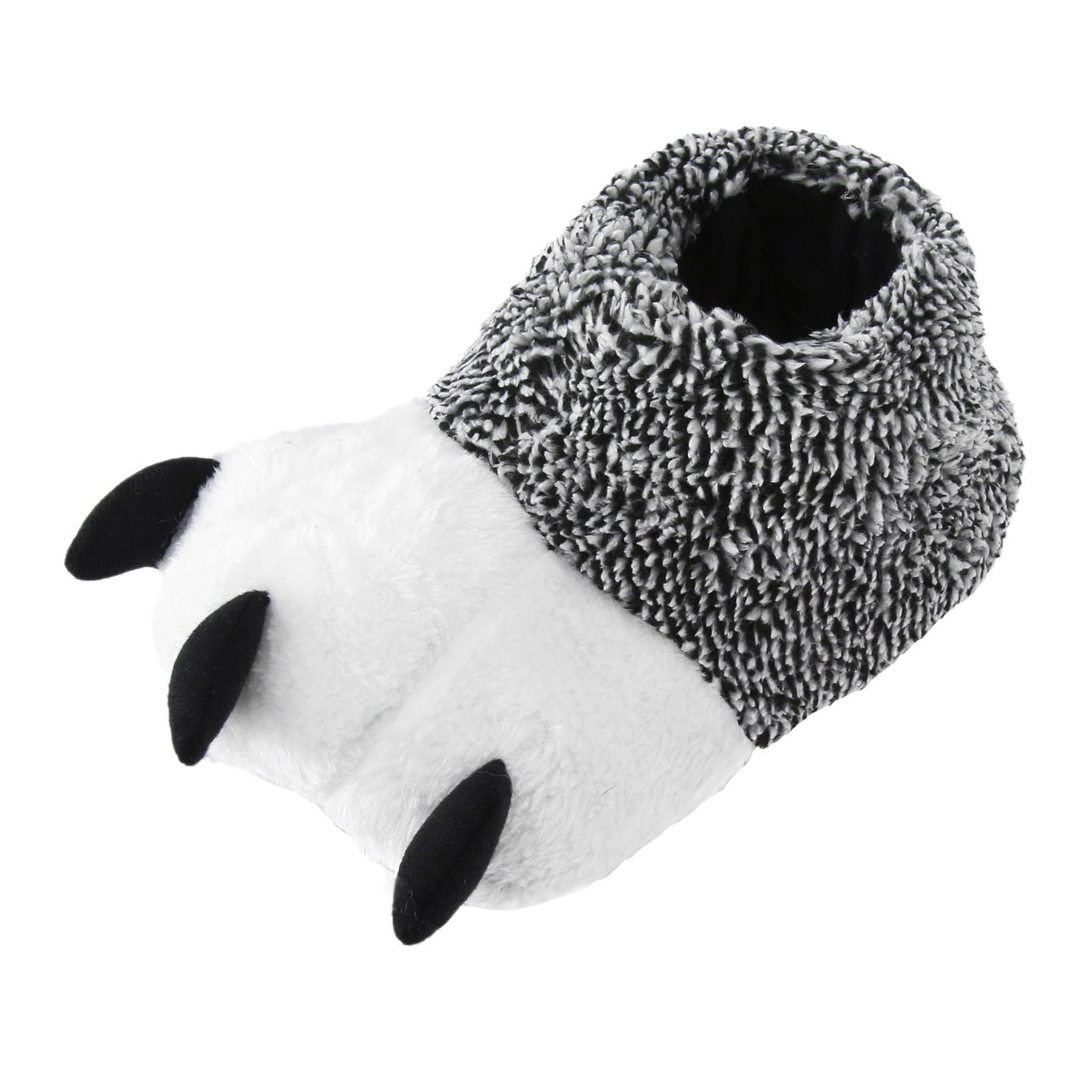 Fuzzy animal paw shoes slipper for Boy Girl Women Men,Winter Unisex ...