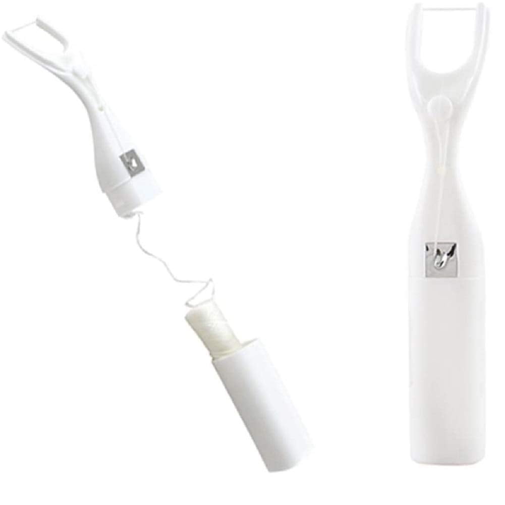 FveBzem Dental Floss Holder YPF5 with 50 Meter Flosses Waxed Dental ...