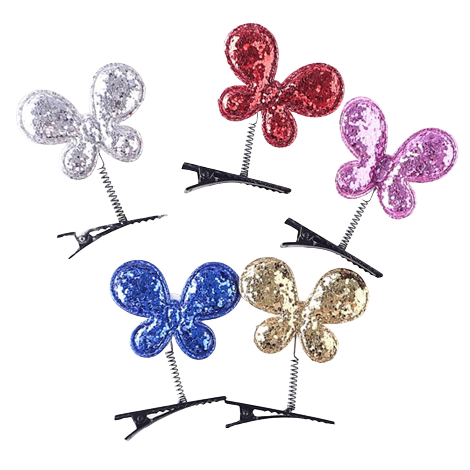 Fvsianol Cartoon Hair Accessories Sequins Butterflies Decir Hairpin ...