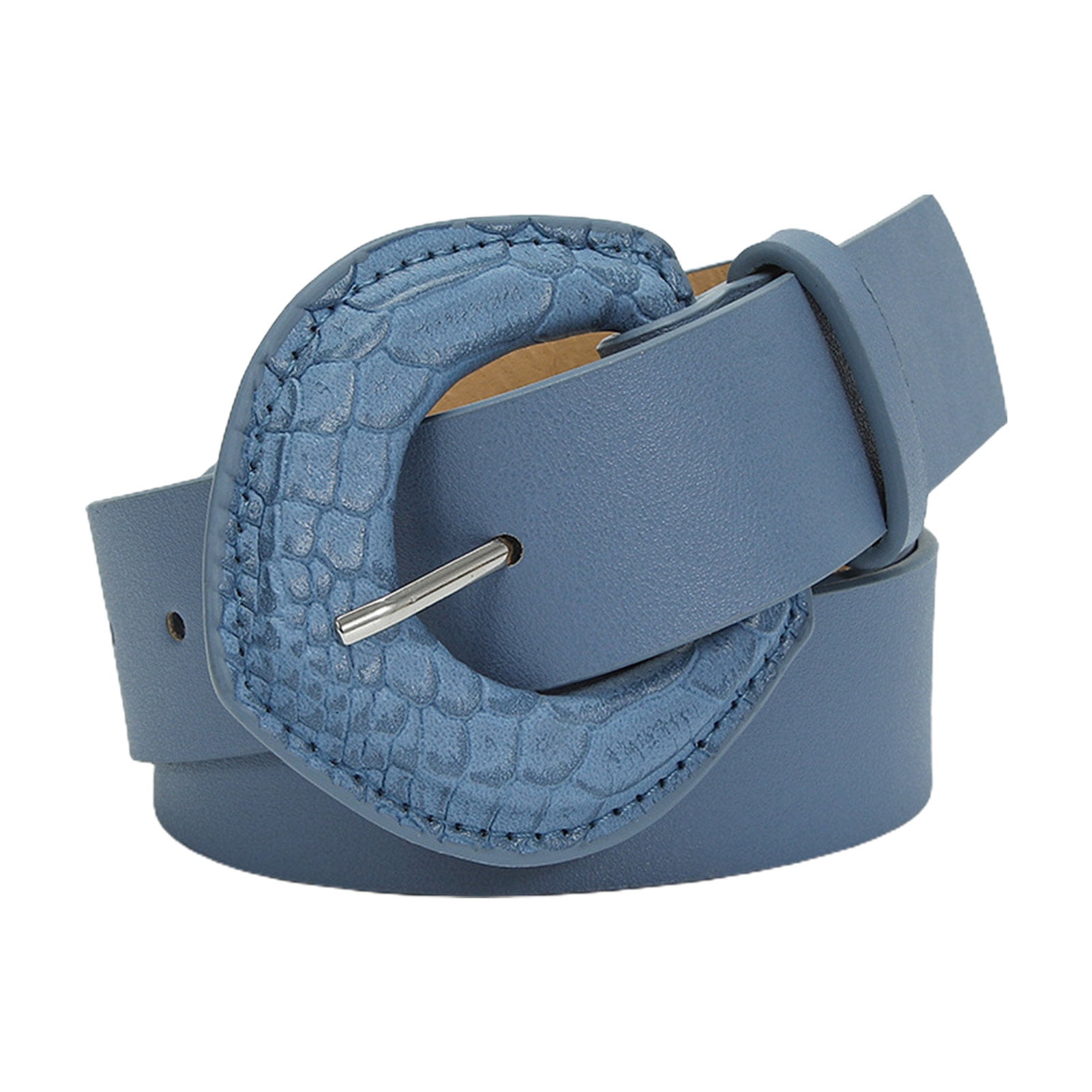 Fvsianol Lady Belt Women Waist Belt Women Belt Solid Color Small Holes ...