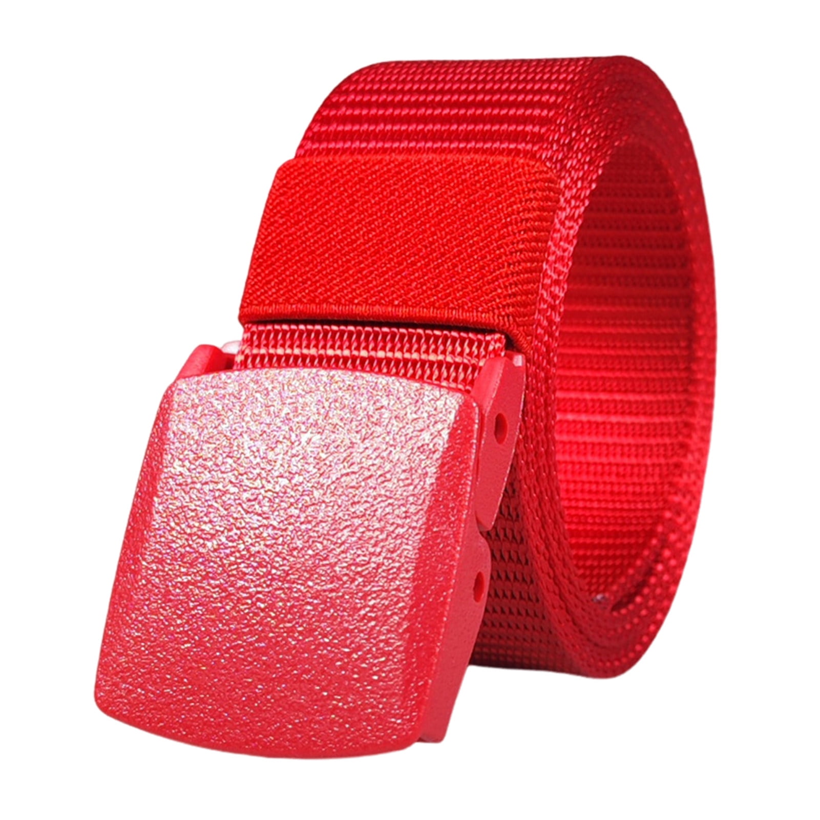 Fvsianol Men Nylon Belt Heavy duty Nylon Belt Metal free Nylon Belt Men ...